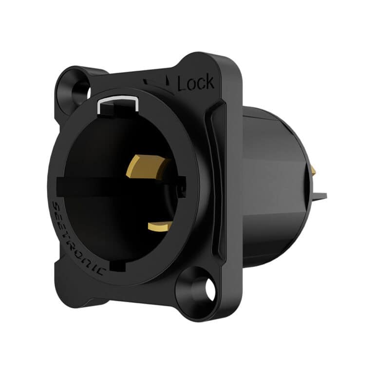 SAC3MPX-67 IP67 Waterproof Power Socket - Outdoor Connector